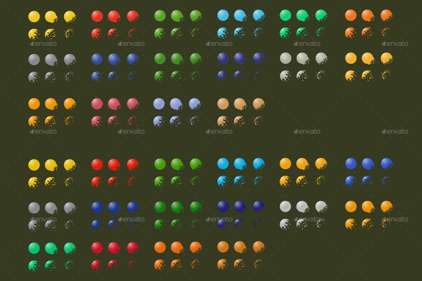 Bubble Game Assets, Game Assets | GraphicRiver