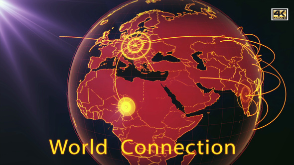 World Connection 4K, Motion Graphics | VideoHive