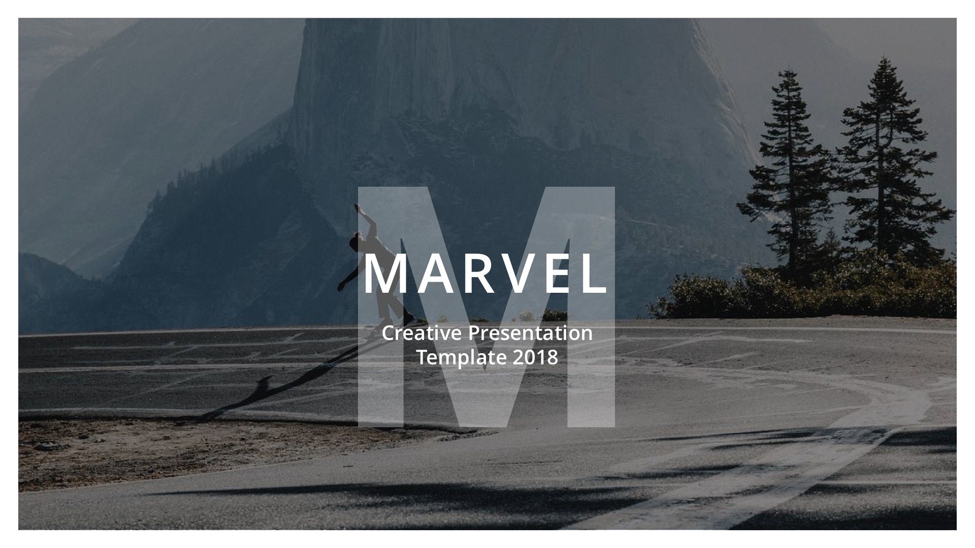 Marvel Creative & Model Google Slide Template, Presentation Templates