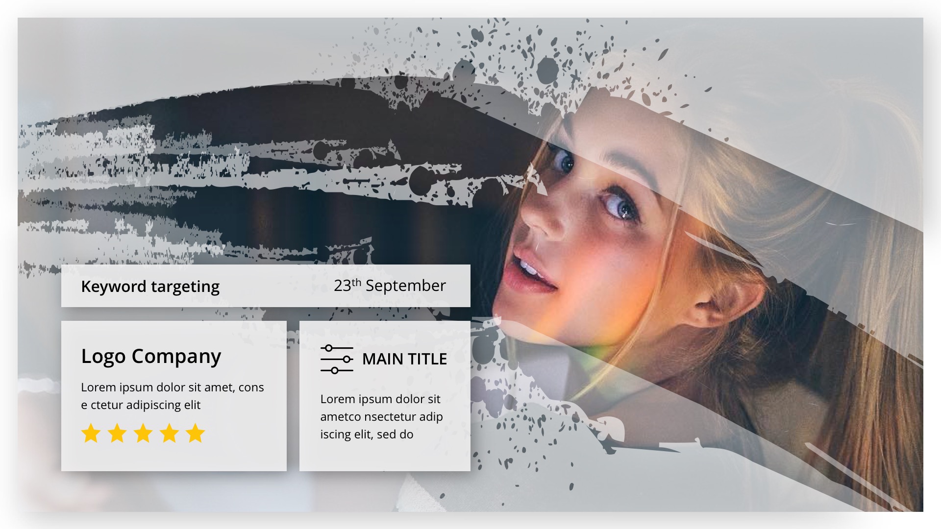 Marvel Creative & Model Google Slide Template, Presentation Templates