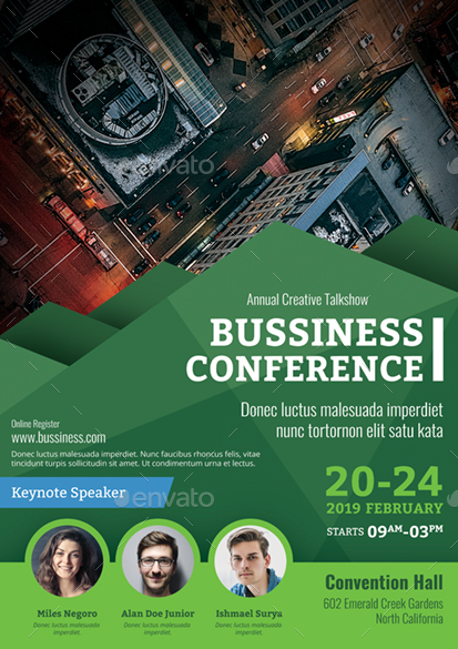 Business Conference, Print Templates | GraphicRiver