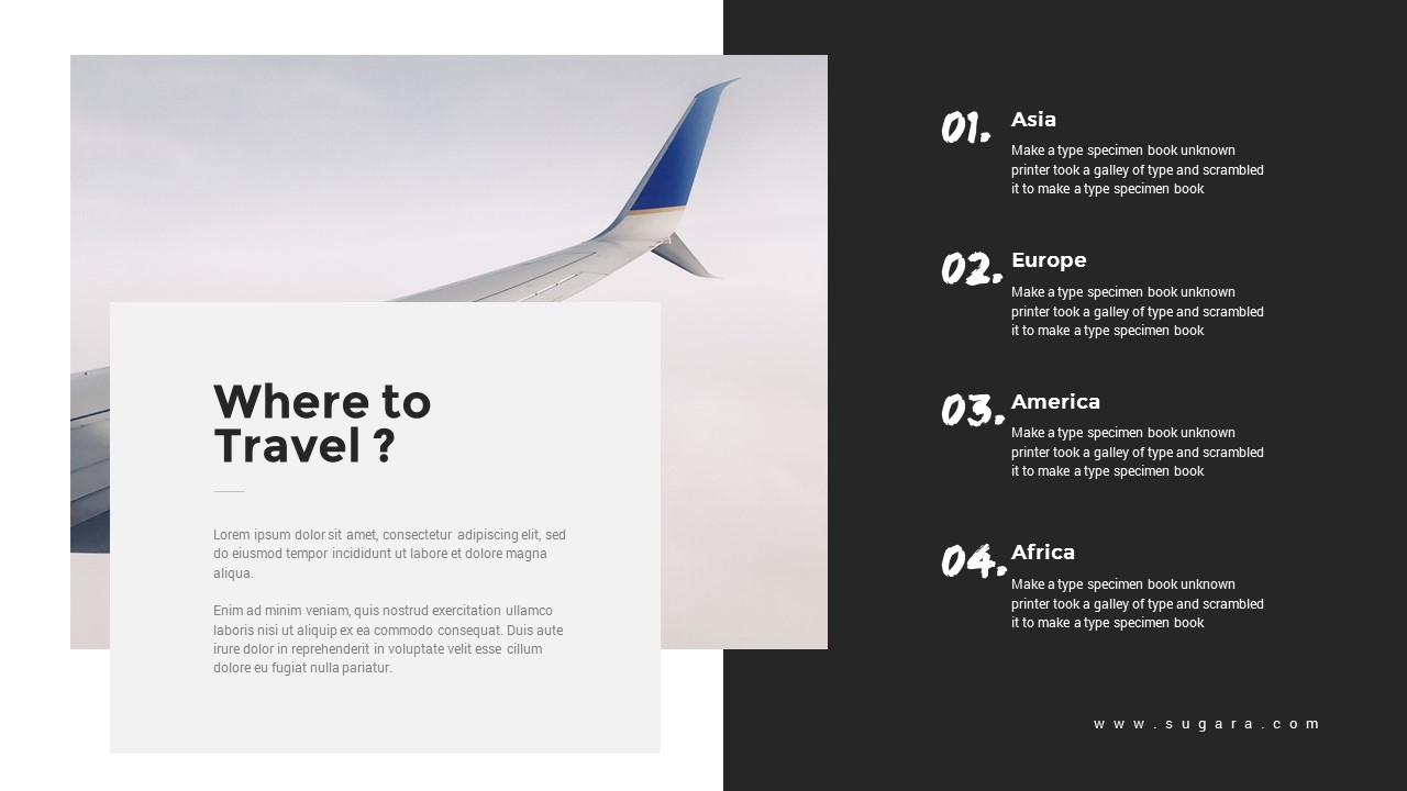 Sugara Travel Guides Powerpoint Template, Presentation Templates ...