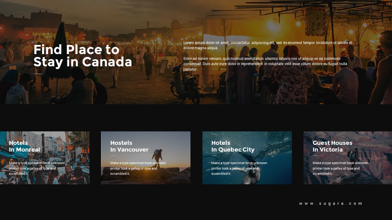 Sugara Travel Guides Powerpoint Template, Presentation Templates ...