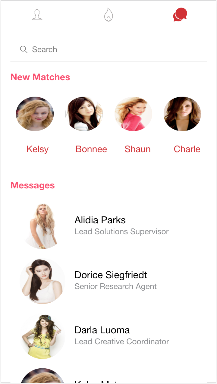 Tinder Like Dating Theme App Template UI Ionic Framework by IonicBucket
