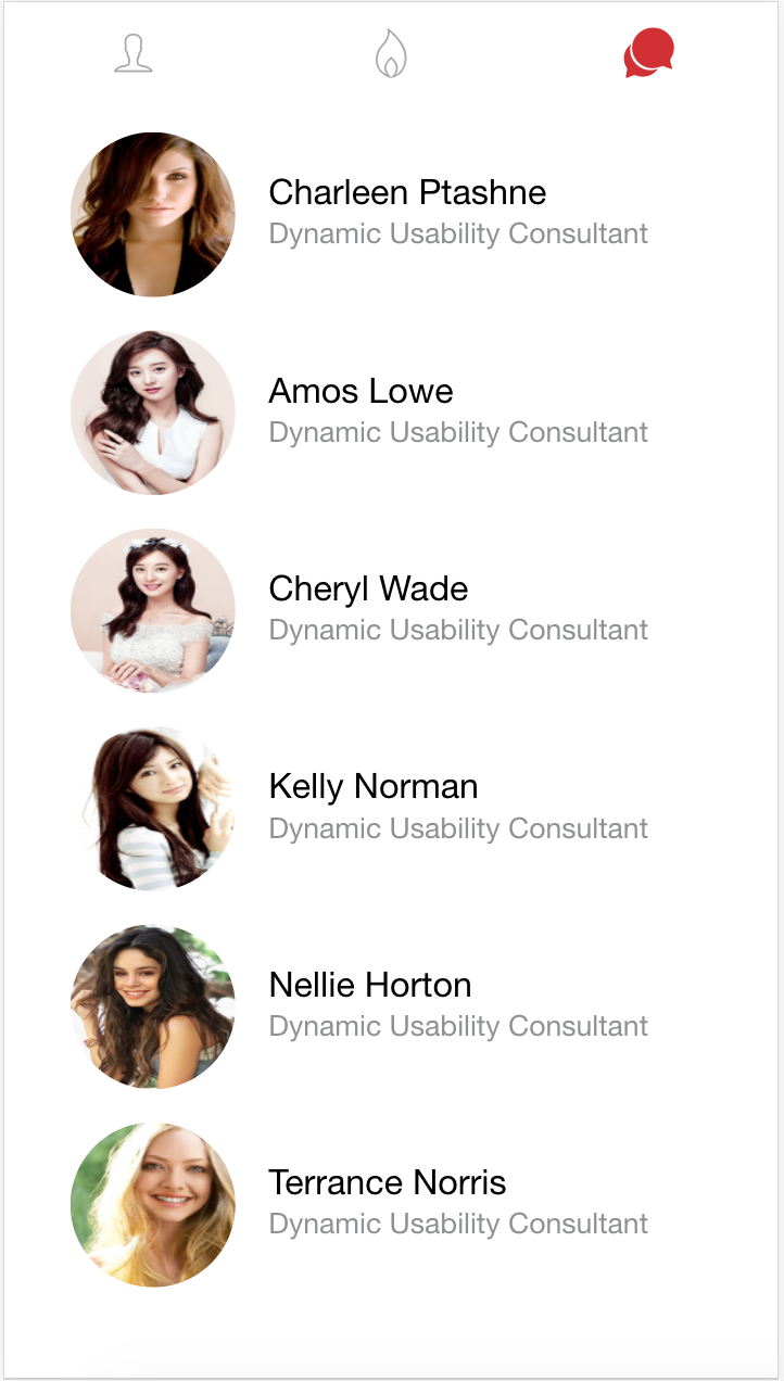 Tinder Like Dating Theme App Template UI Ionic Framework by IonicBucket
