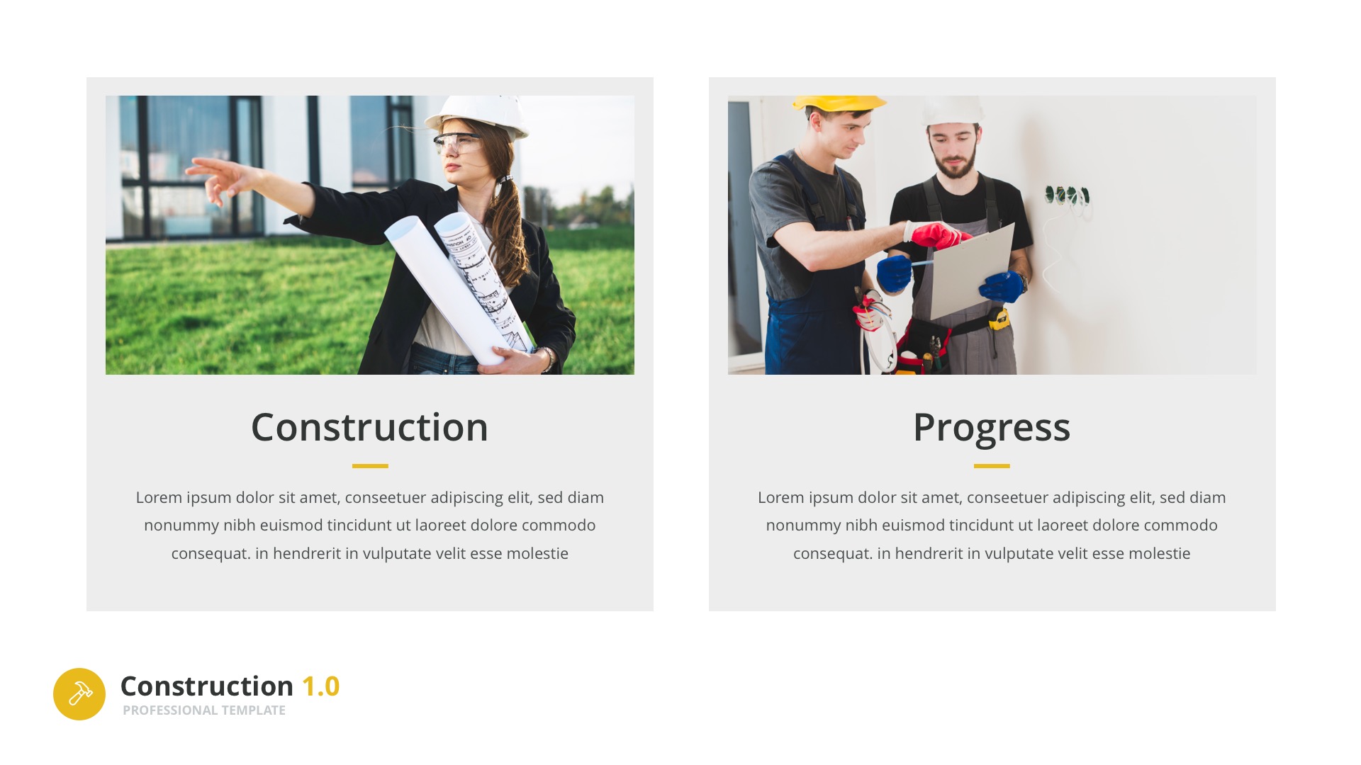 Construction, Presentation Templates | GraphicRiver
