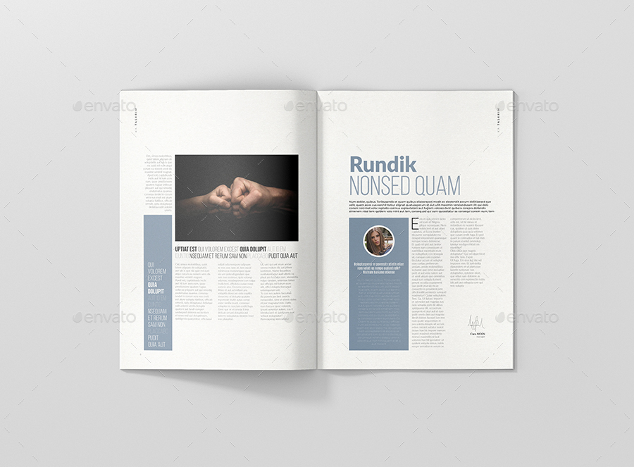 Magazine Template 20 Pages, Print Templates | GraphicRiver