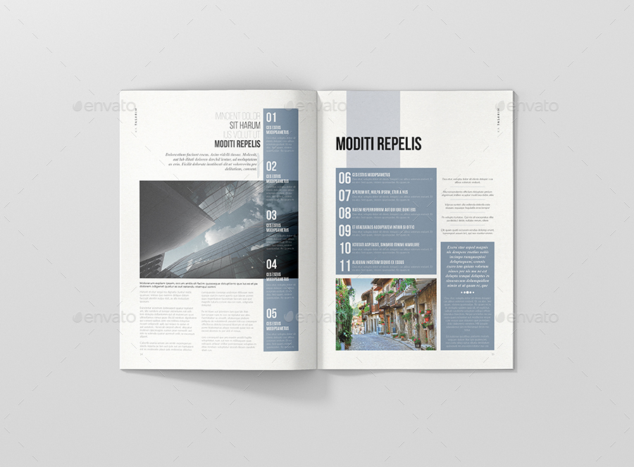 Magazine Template 20 Pages, Print Templates | GraphicRiver