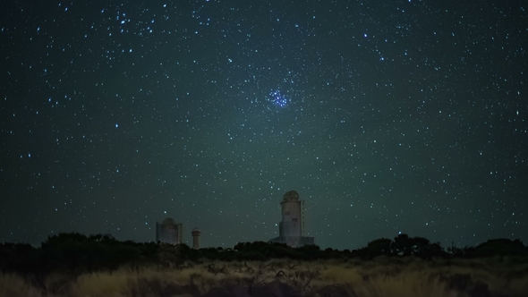 A Real Starfall at the Station of the Astronomical Observatory for ...