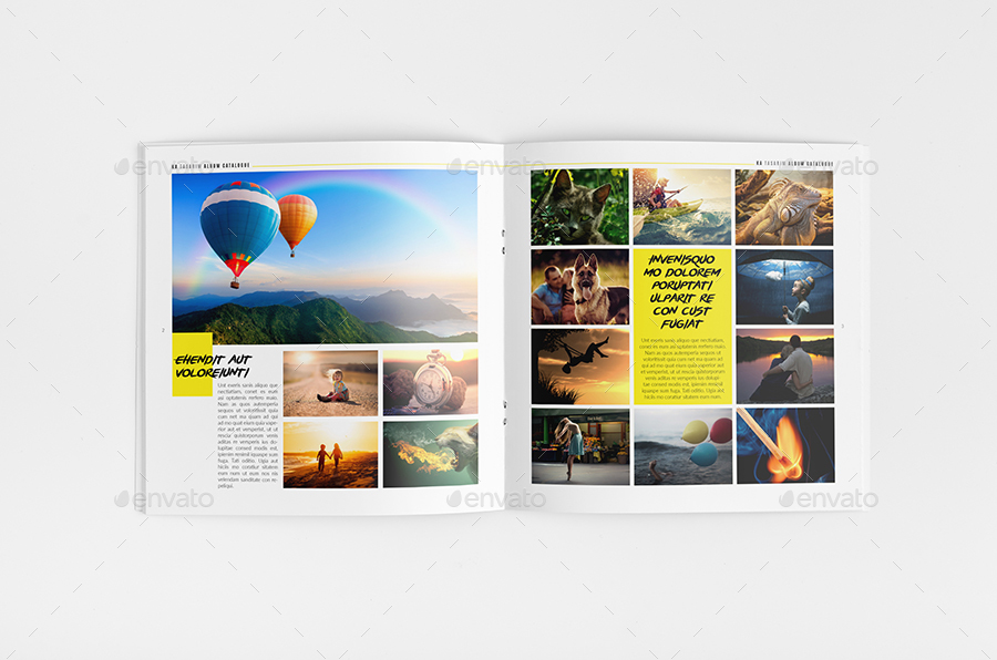 Album Catalogue Template, Print Templates | GraphicRiver