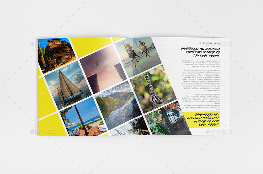 Album Catalogue Template, Print Templates | GraphicRiver