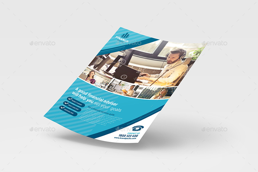 Financial Advisor Poster Templates, Print Templates | GraphicRiver