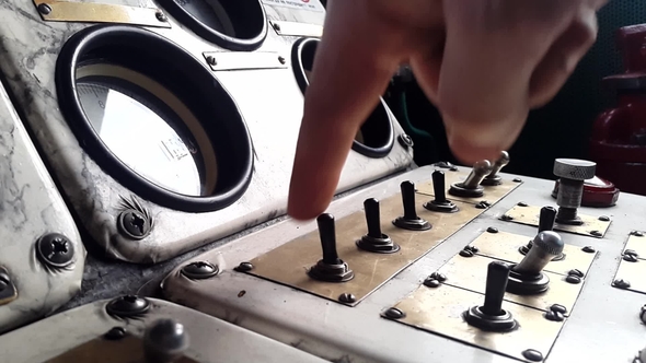 Turning on the Toggle Switch, Stock Footage | VideoHive