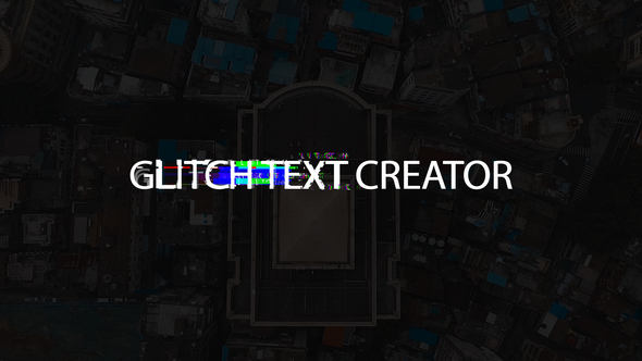 Glitch Text Creator by fastfoot | VideoHive