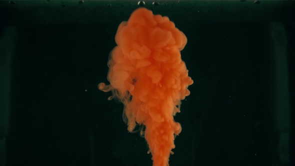 Eruption of Orange Liquid, Stock Footage | VideoHive