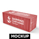Shipping Container Mockup, Graphics | GraphicRiver