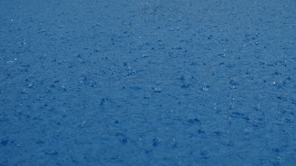 Shower on Blue Water, Stock Footage | VideoHive