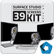 Surface Studio Kit Mockup, Graphics | GraphicRiver