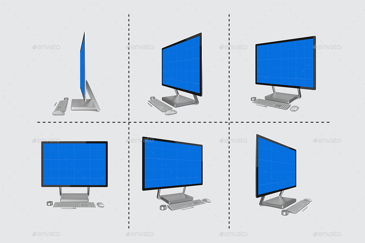 Surface Studio Kit Mockup, Graphics | GraphicRiver
