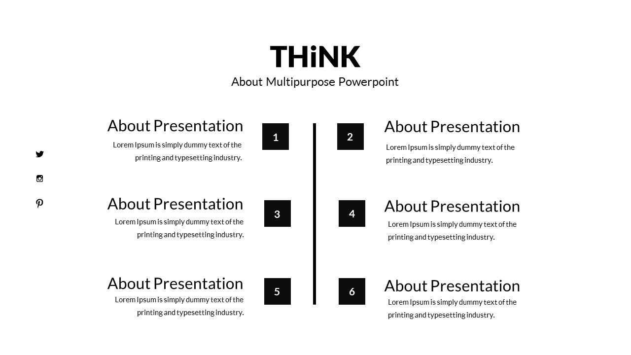 Think - Modern Googleslide Presentation, Presentation Templates ...