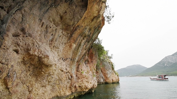 Scenic View of Boats at Sea in Turkey, Stock Footage | VideoHive
