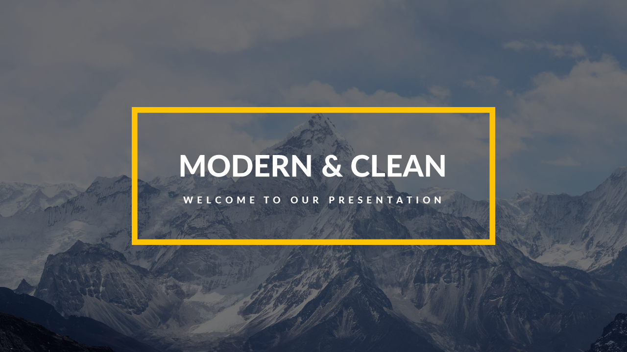 Modern & Clean Powerpoint Template 2018, Presentation Templates ...