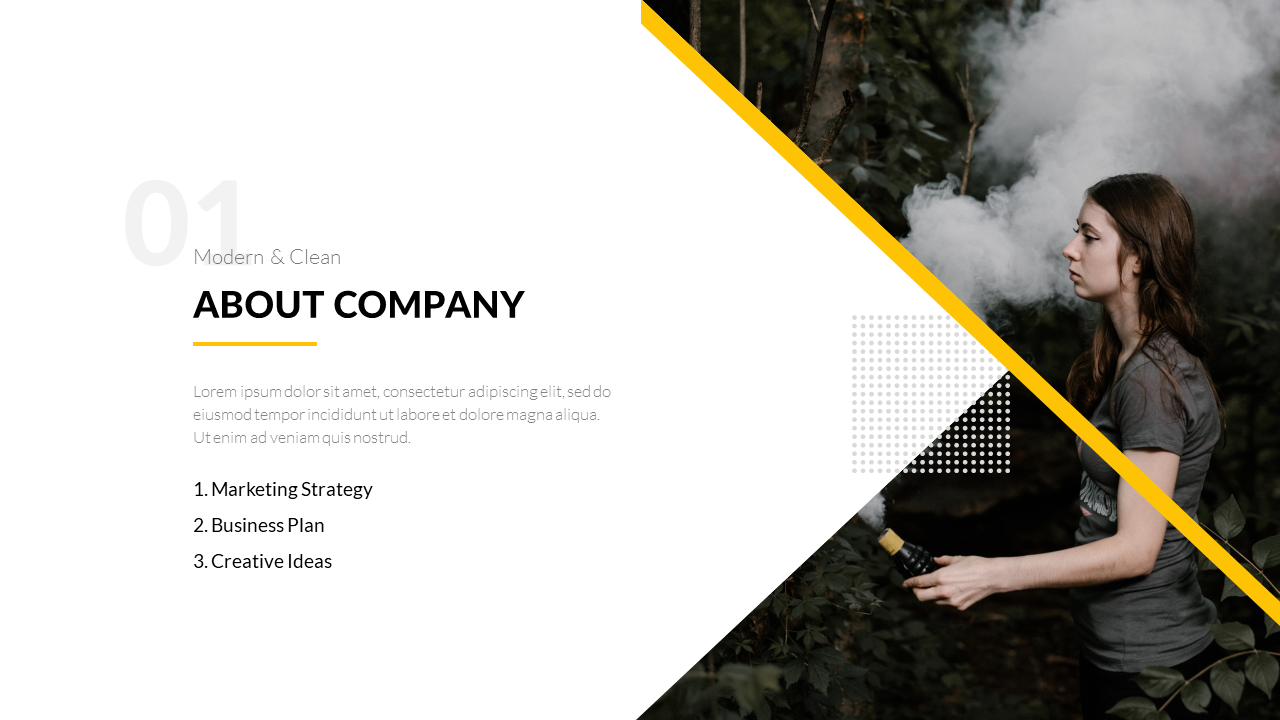 Modern & Clean Powerpoint Template 2018, Presentation Templates ...