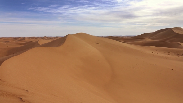 Beatiful Panorama Landscape in Sahara Desert, Stock Footage | VideoHive