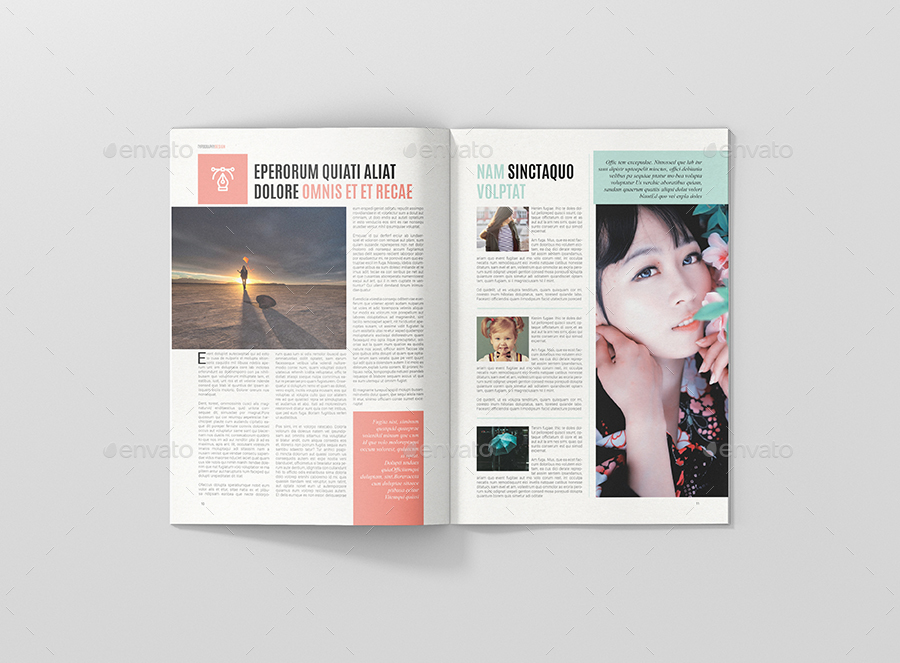 Magazine Template, Print Templates | GraphicRiver
