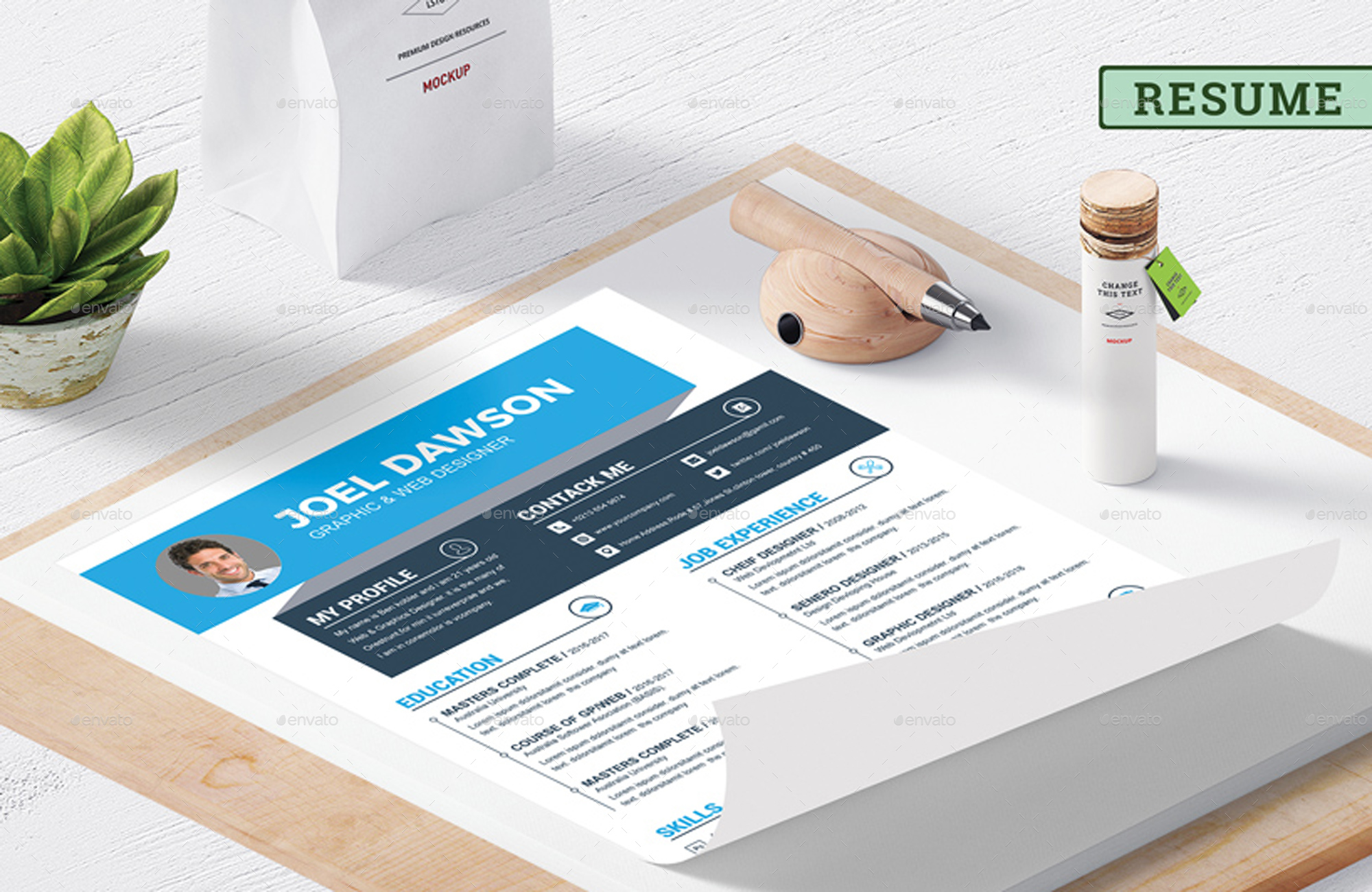 Resume Bundle, Print Templates | GraphicRiver