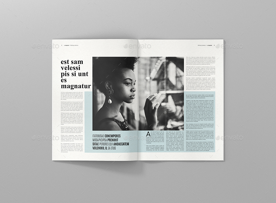 Magazine Template, Print Templates | GraphicRiver