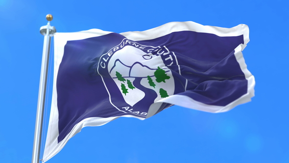 Flag of Cleburne County, Motion Graphics | VideoHive