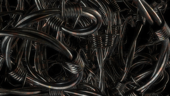 Barbed Fence VJ Loop, Motion Graphics | VideoHive
