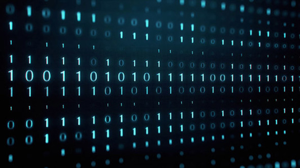 Binary Code Background, Motion Graphics | VideoHive