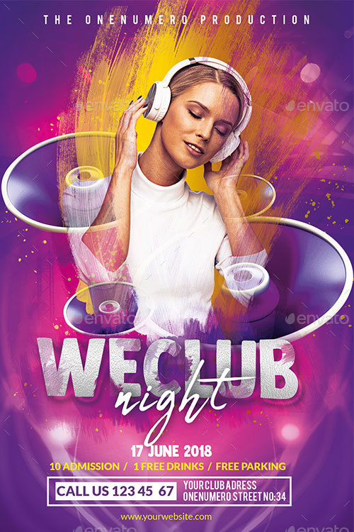Club Flyer, Print Templates | GraphicRiver