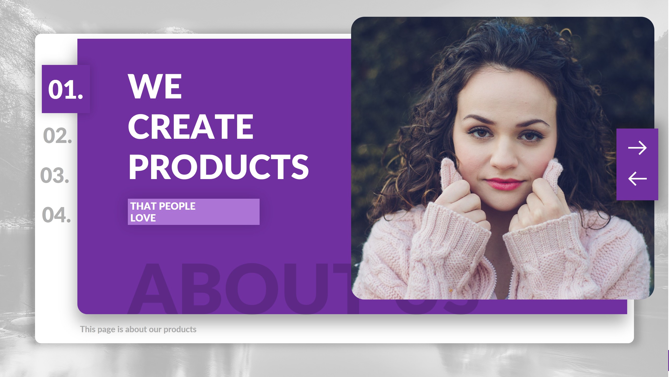 Big Text - Multi Purpose Presentation Template, Presentation Templates