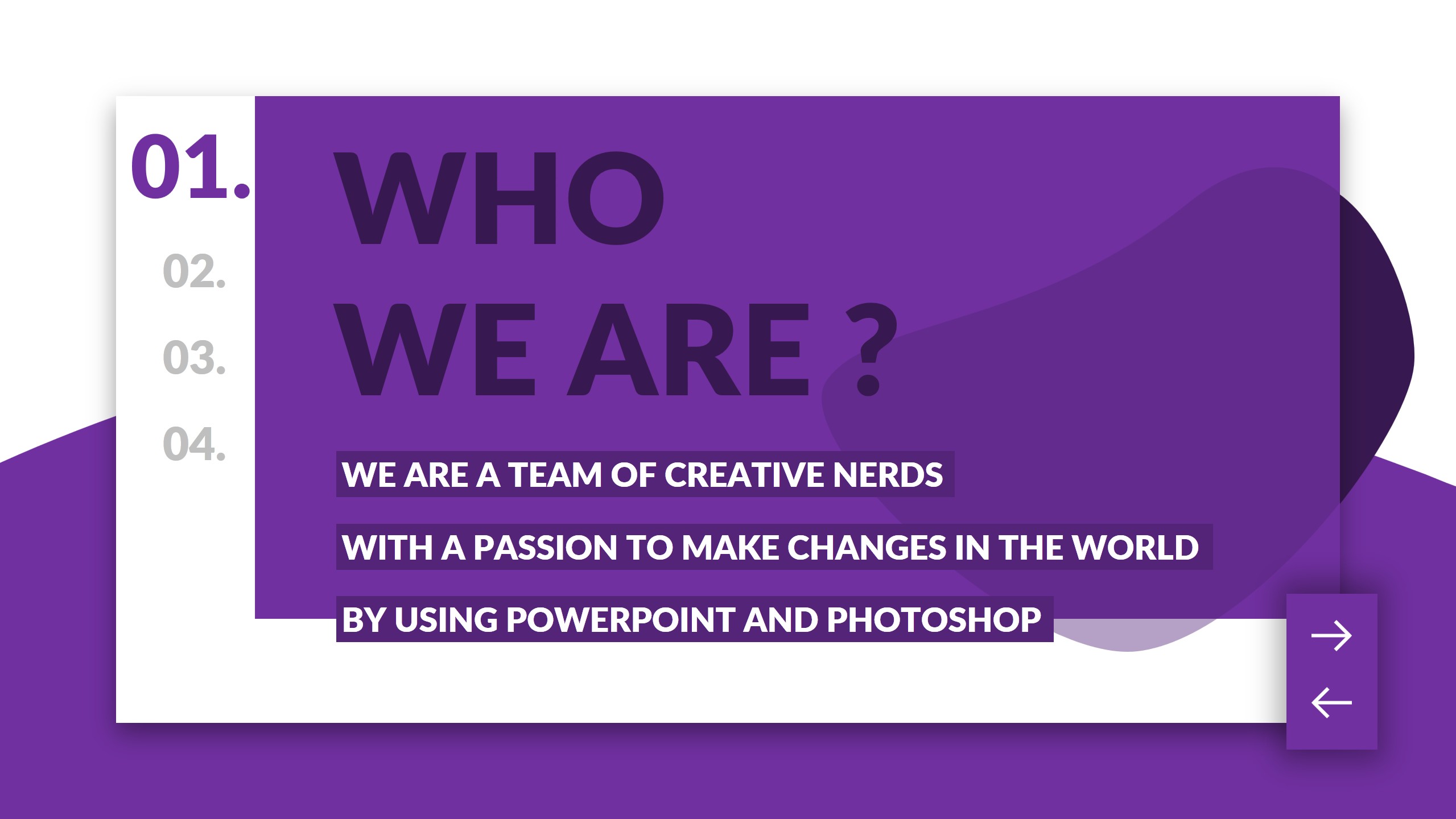 Big Text - Multi Purpose Presentation Template, Presentation Templates