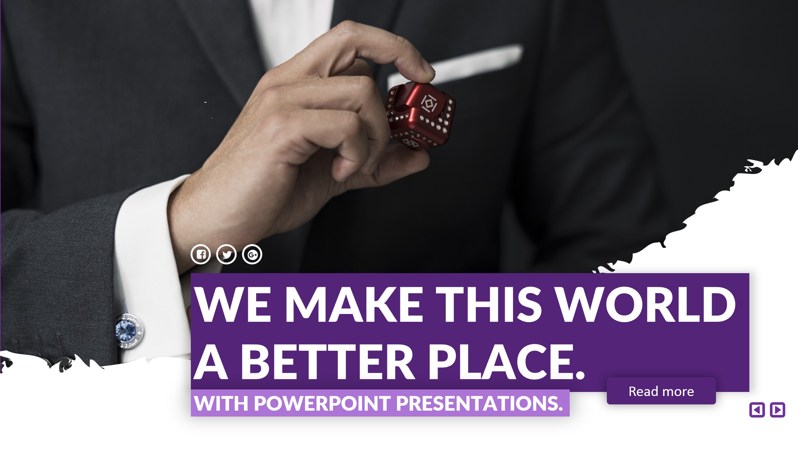 Big Text - Multi Purpose Presentation Template, Presentation Templates