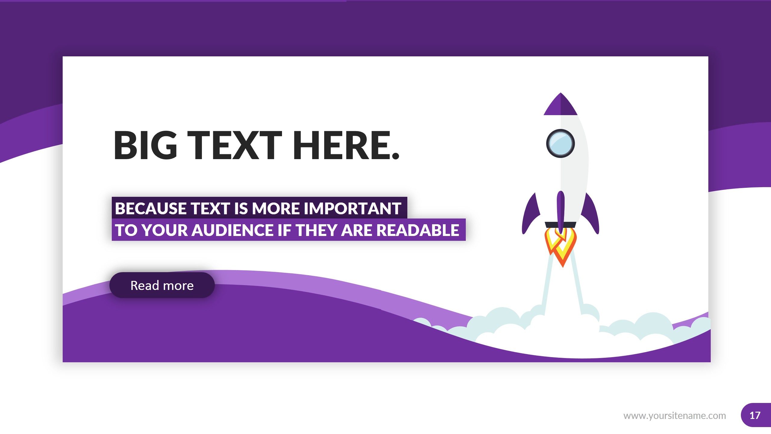 Big Text - Multi Purpose Presentation Template by anchor_point_heshan