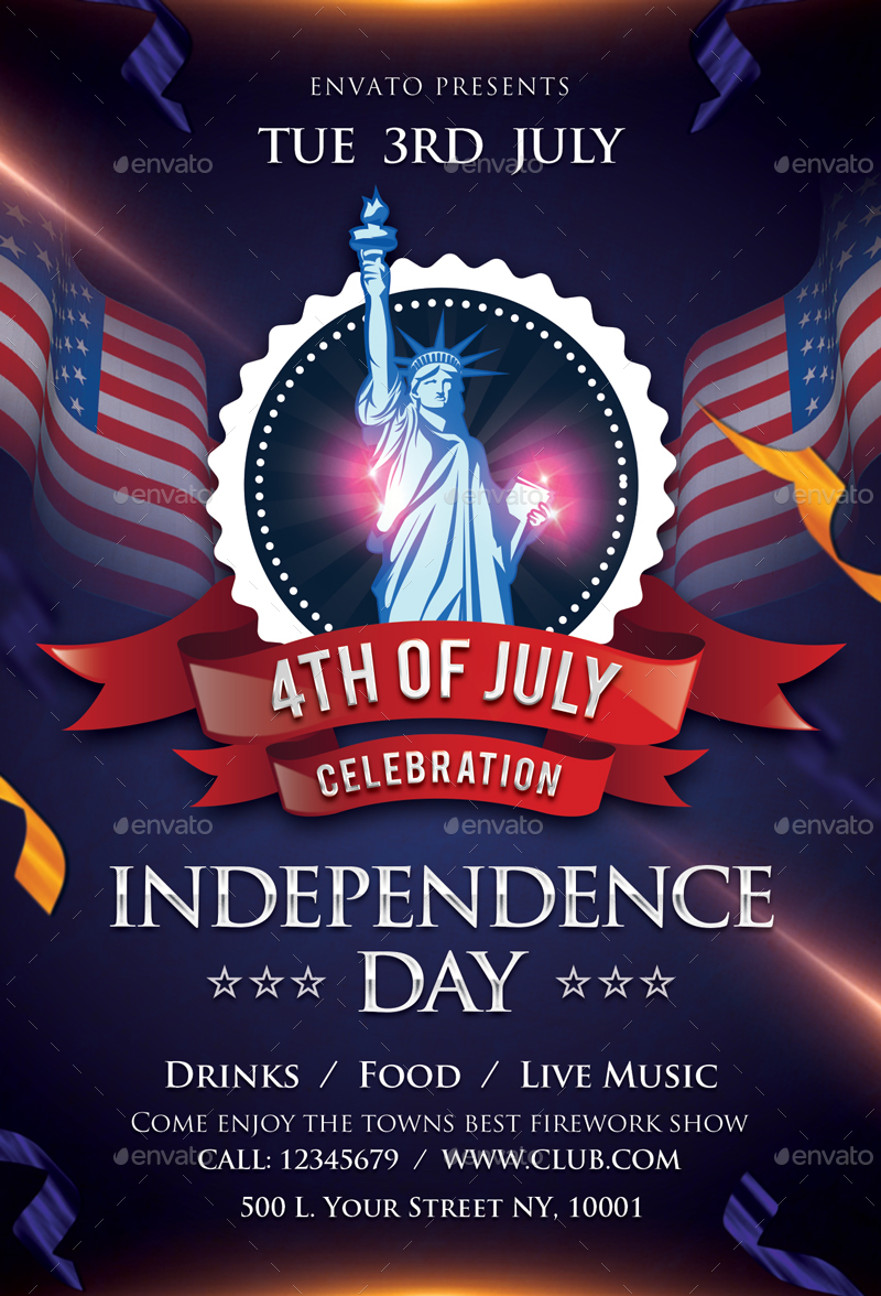 Independence Day, Print Templates | GraphicRiver