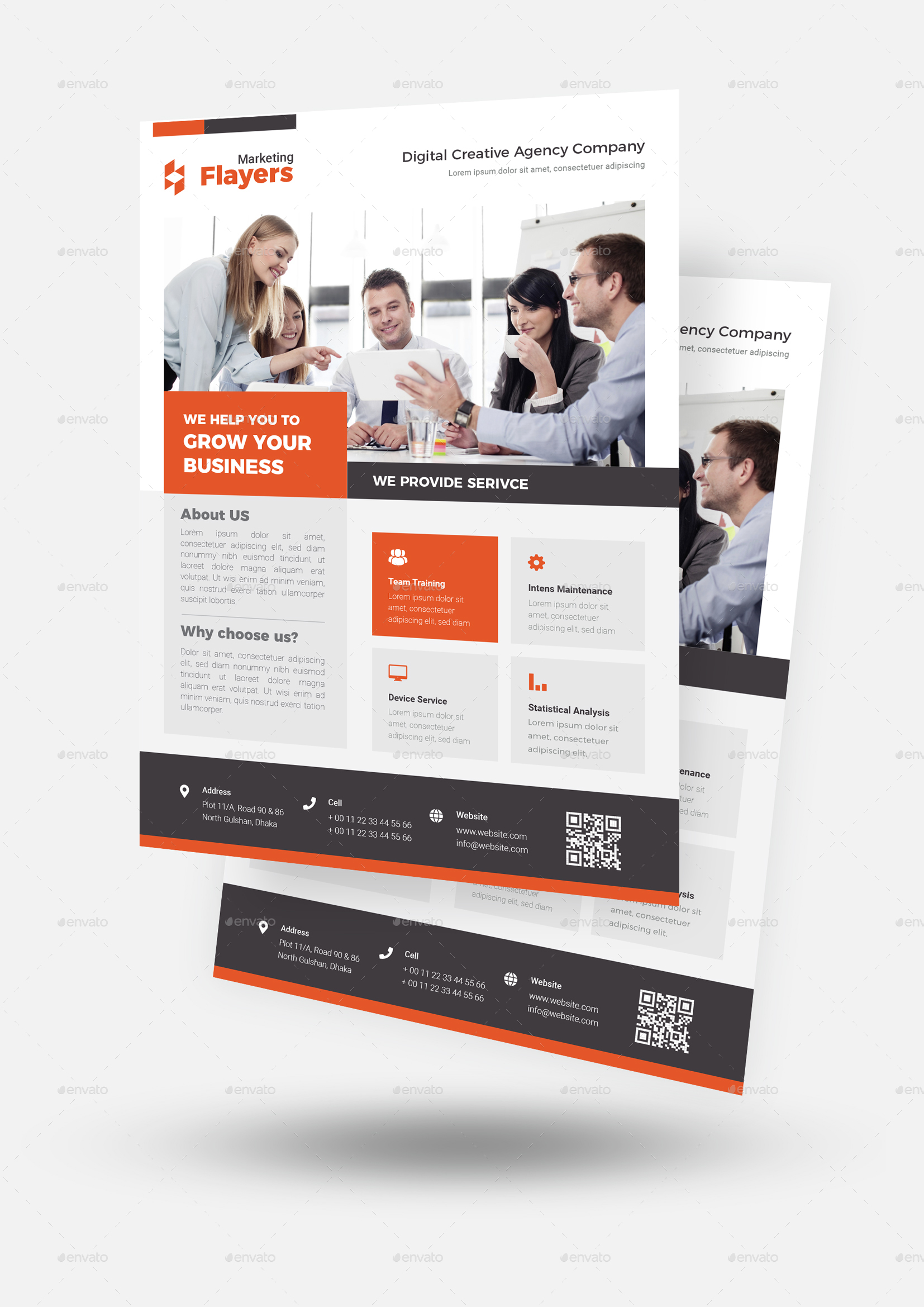 Flyer Template, Print Templates | GraphicRiver