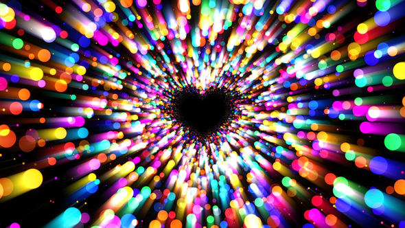 Colorful Particles, Motion Graphics | VideoHive