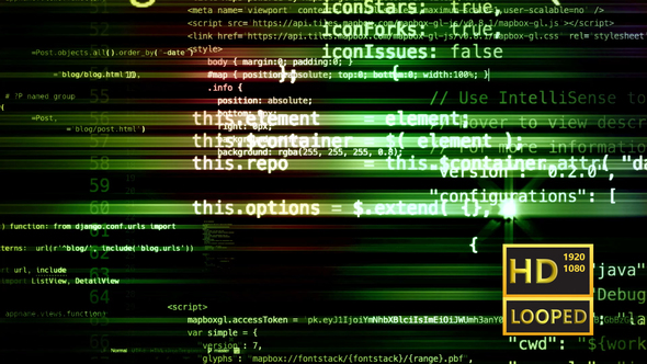Сode in Virtual Space, Motion Graphics | VideoHive
