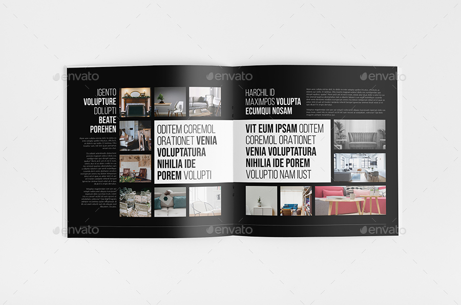 Furniture Catalog Template 12 Pages, Print Templates | GraphicRiver