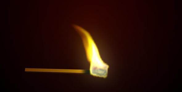Matchstick Burn, Motion Graphics | VideoHive