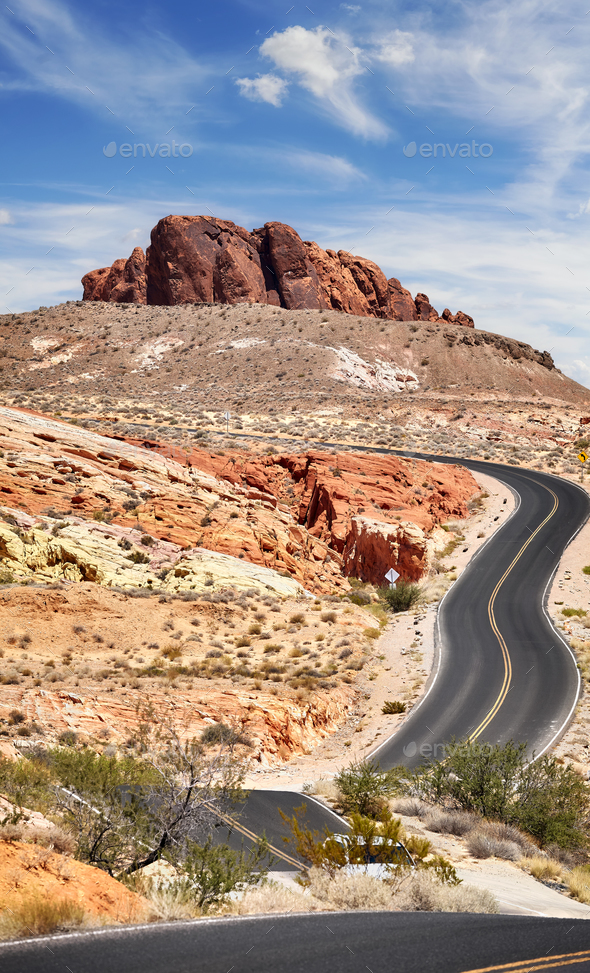 Scenic winding road. Stock Photo by Maciejbledowski | PhotoDune
