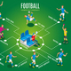 Football Isometric Flowchart, Vectors | GraphicRiver