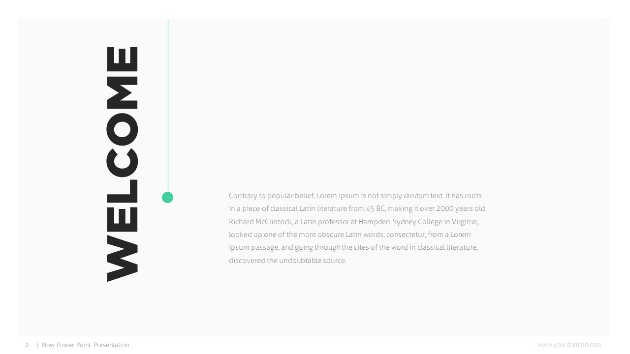 Now Power Point Presentation Template, Presentation Templates ...