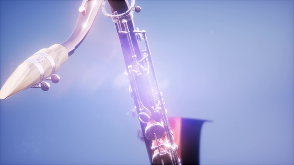 Golden Tenor Saxophone, Motion Graphics | VideoHive