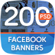 Facebook Banners, Web Elements | GraphicRiver